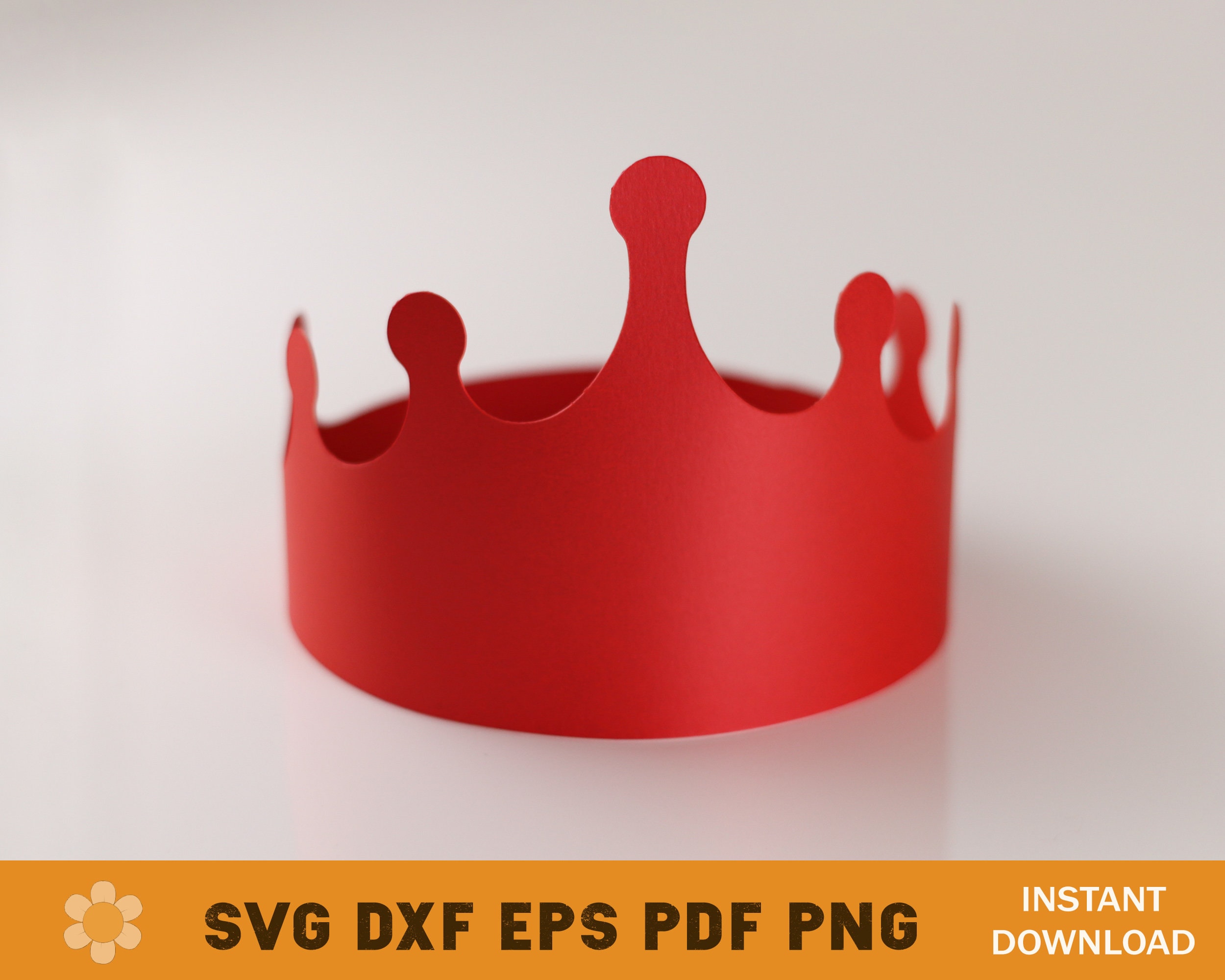 Party Crown SVG Template: Tiara, Party Hat Cut Files (digital Download ...