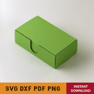 Business Card Box SVG Template, Business Card Dispenser, Cricut Cut ...