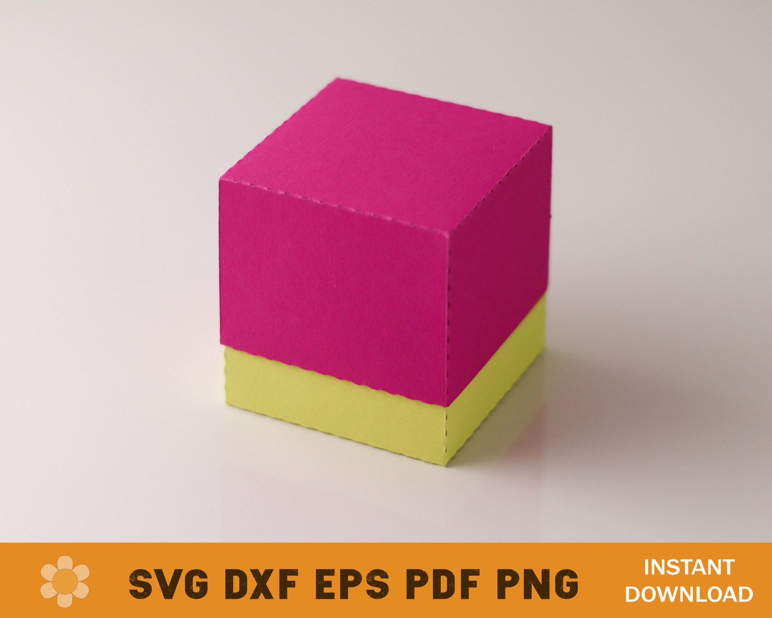 Box With Lid SVG Template Cube Box SVG Square Box SVG - Etsy New Zealand