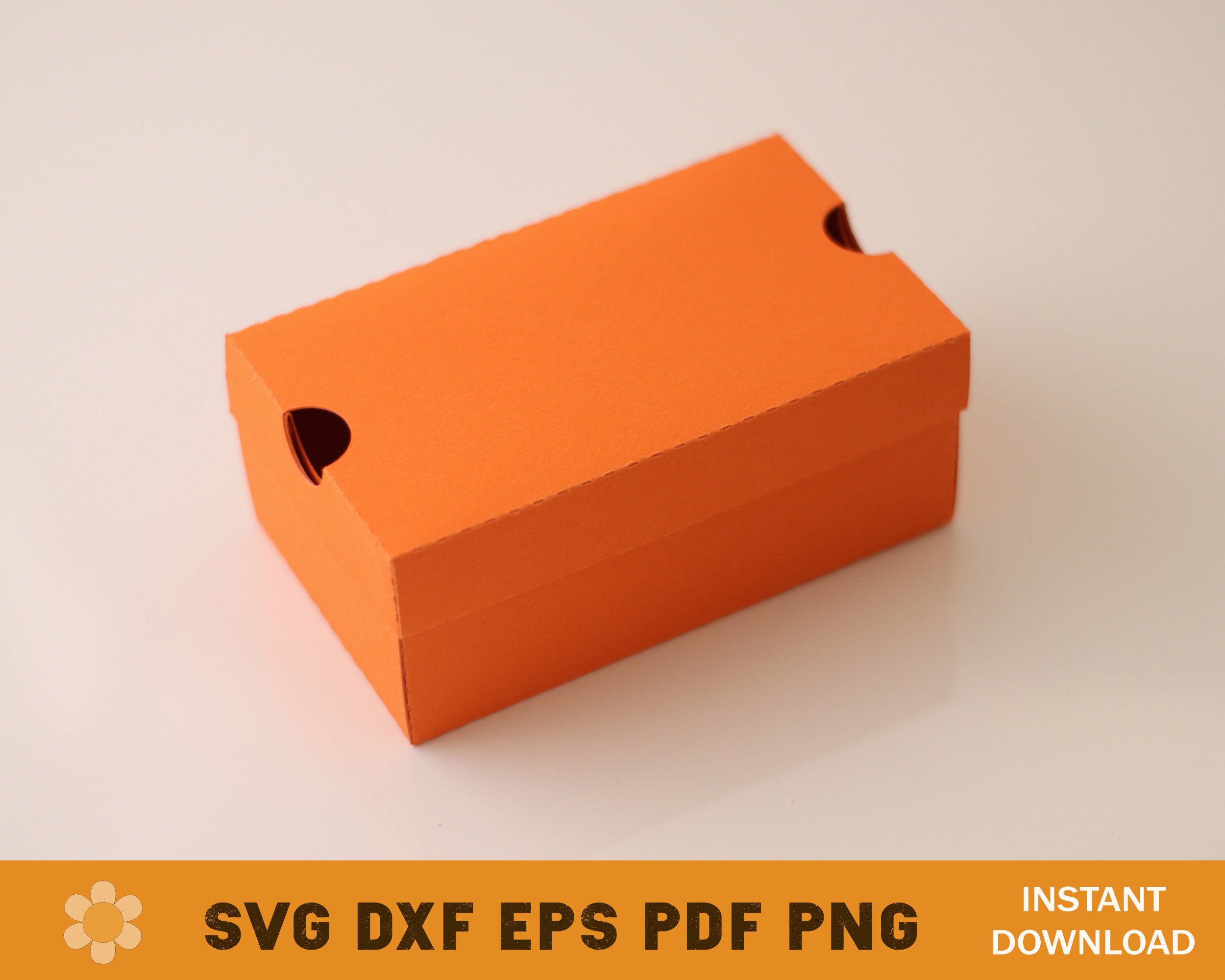 Shoe Box Template Shoe Box SVG Small Sneaker Box Template - Etsy