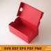 Shoe Box SVG, Shoe Box Template, Sneaker Box Template, Box SVG, Box ...