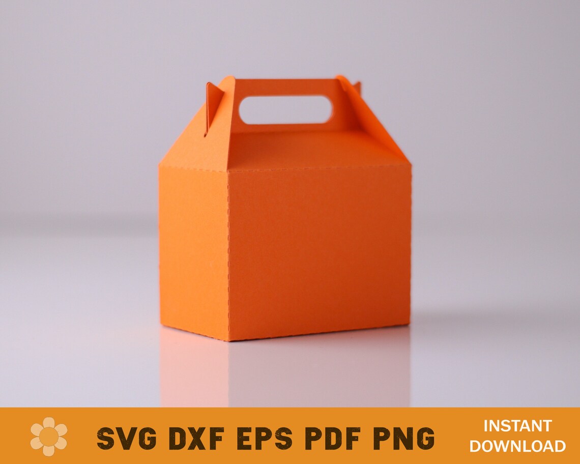 Mini Gable Box SVG Mini Gable Box Template Box Template Box - Etsy