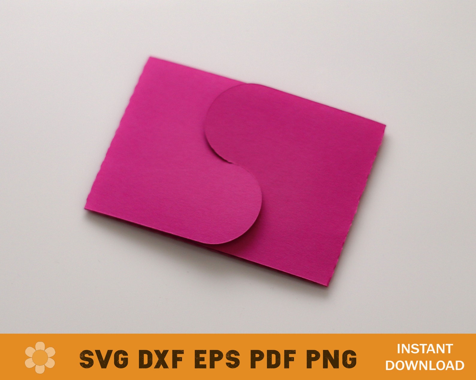 Gift Card Envelope SVG Template Gift Card Holder SVG - Etsy