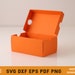 Shoe Box Template, Shoe Box SVG Small, Sneaker Box Template, Box SVG ...