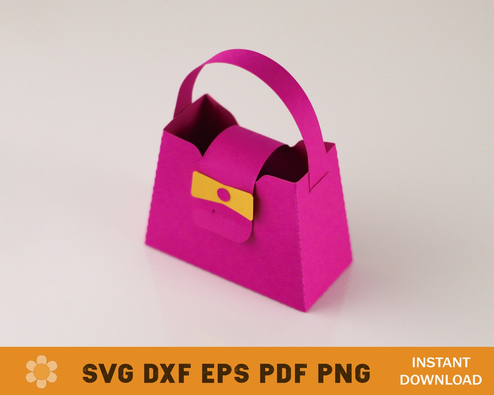 Mini Purse Box SVG Template Purse Template Favor Box SVG - Etsy UK