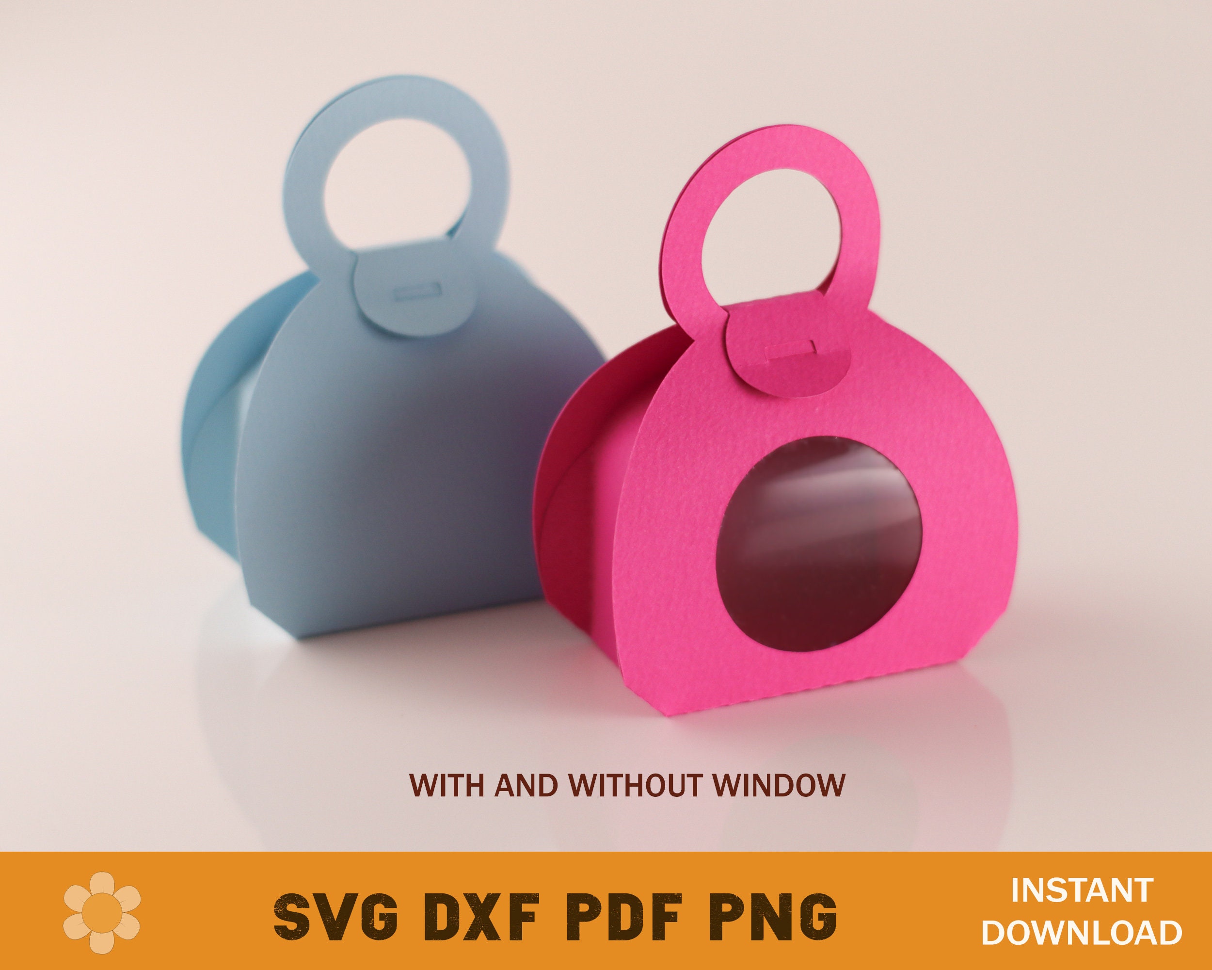 Purse Box SVG Template Mini Purse SVG Mini Bag Template - Etsy UK