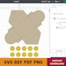 Envelope Gift Box SVG Template: Favor Box, Cricut, Silhouette Cut Files ...