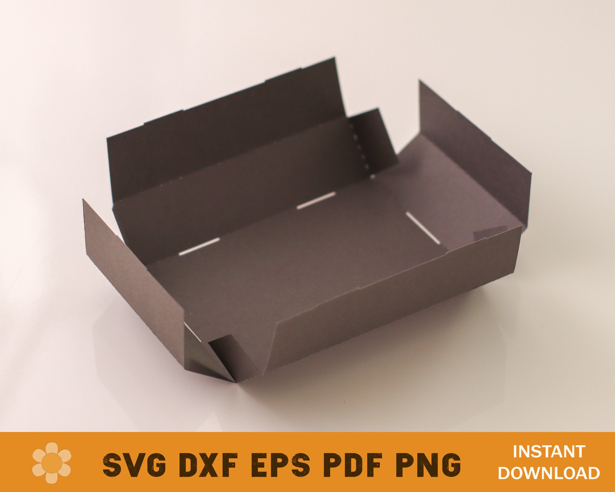 Box With Lid SVG Template Gift Box Template Box With Lid - Etsy
