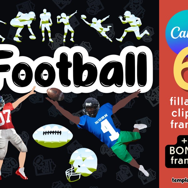 Football Frames - Etsy