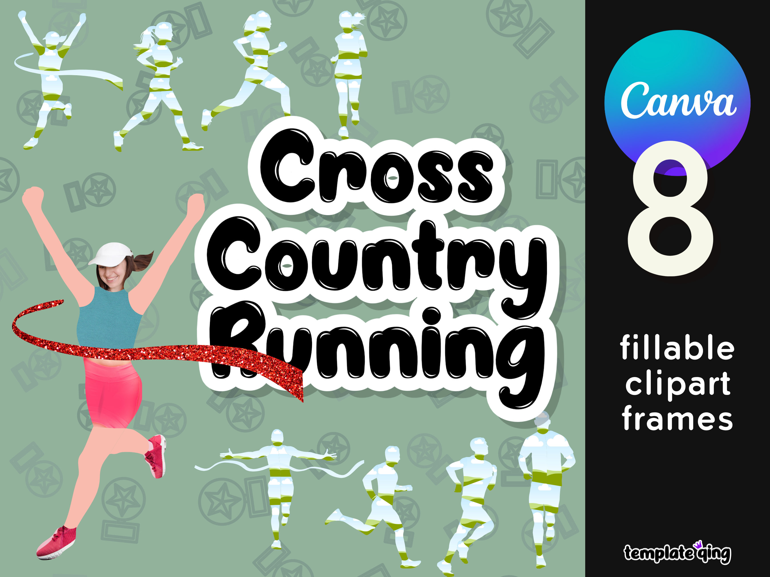 Cross Country Runner Clipart