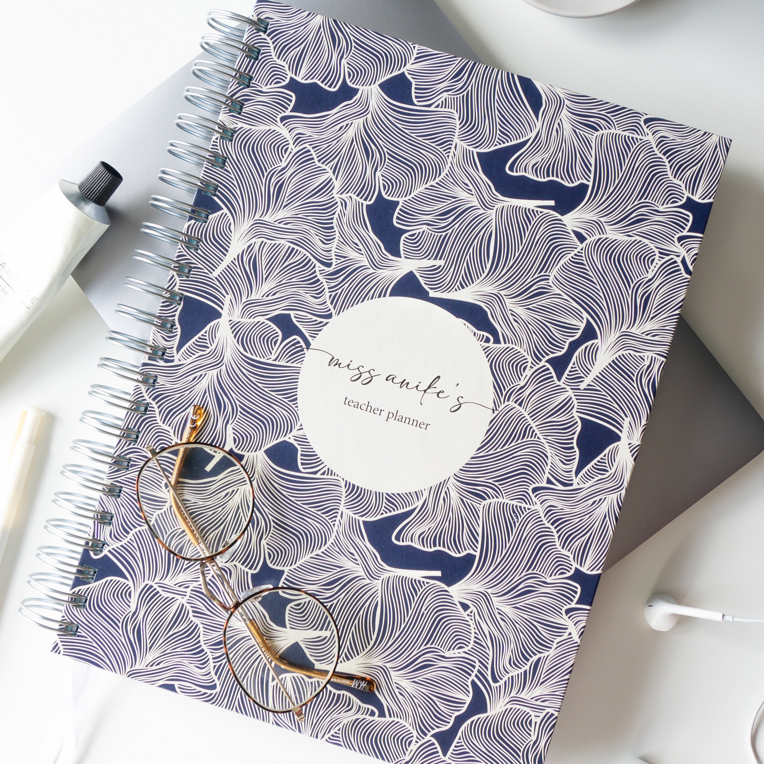Personalised Teacher Planner / Lesson Planner 2026-2027 - Oriental ...