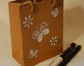 Hand Decorated Paper - Etsy