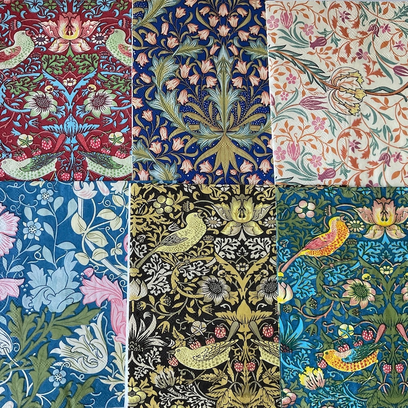 Decoupage Napkins - Etsy UK