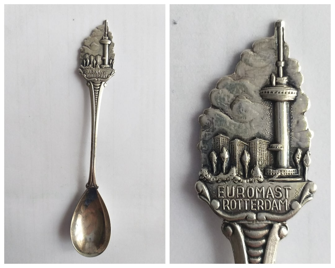 Rotterdam Euromast Souvenir Vintage Collectors Spoon. Gift From Holland ...
