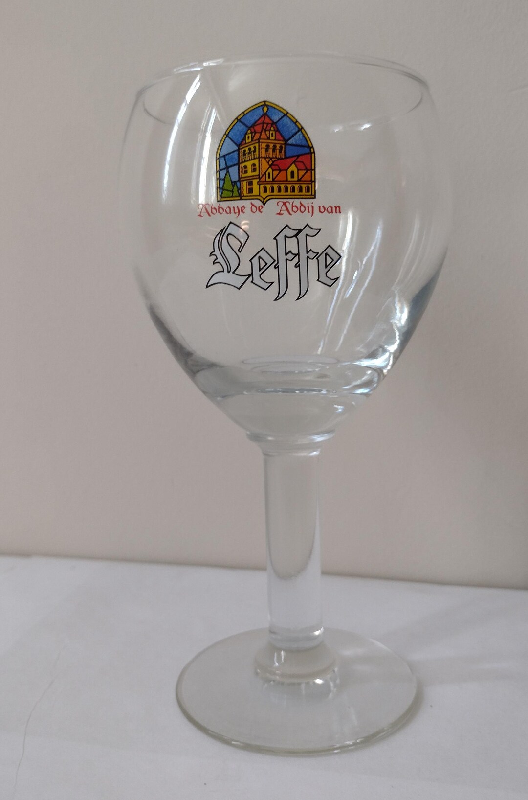 Leffe Belgian Stemmed Beer Glass Approx. 0.3l, Collectible Beer Glass ...