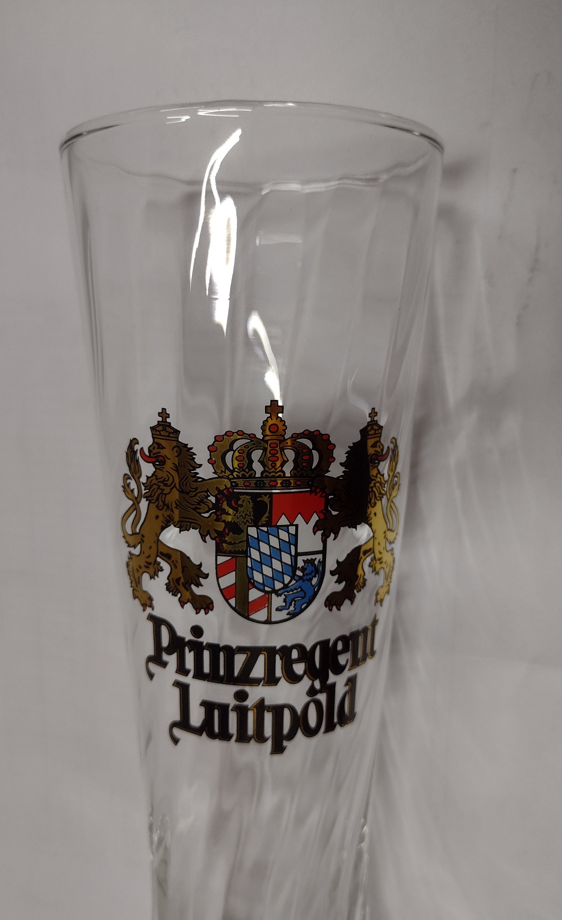 Prinzregent Luitpold 0.5l Bavarian Beer Glass, Collectible German Beer ...