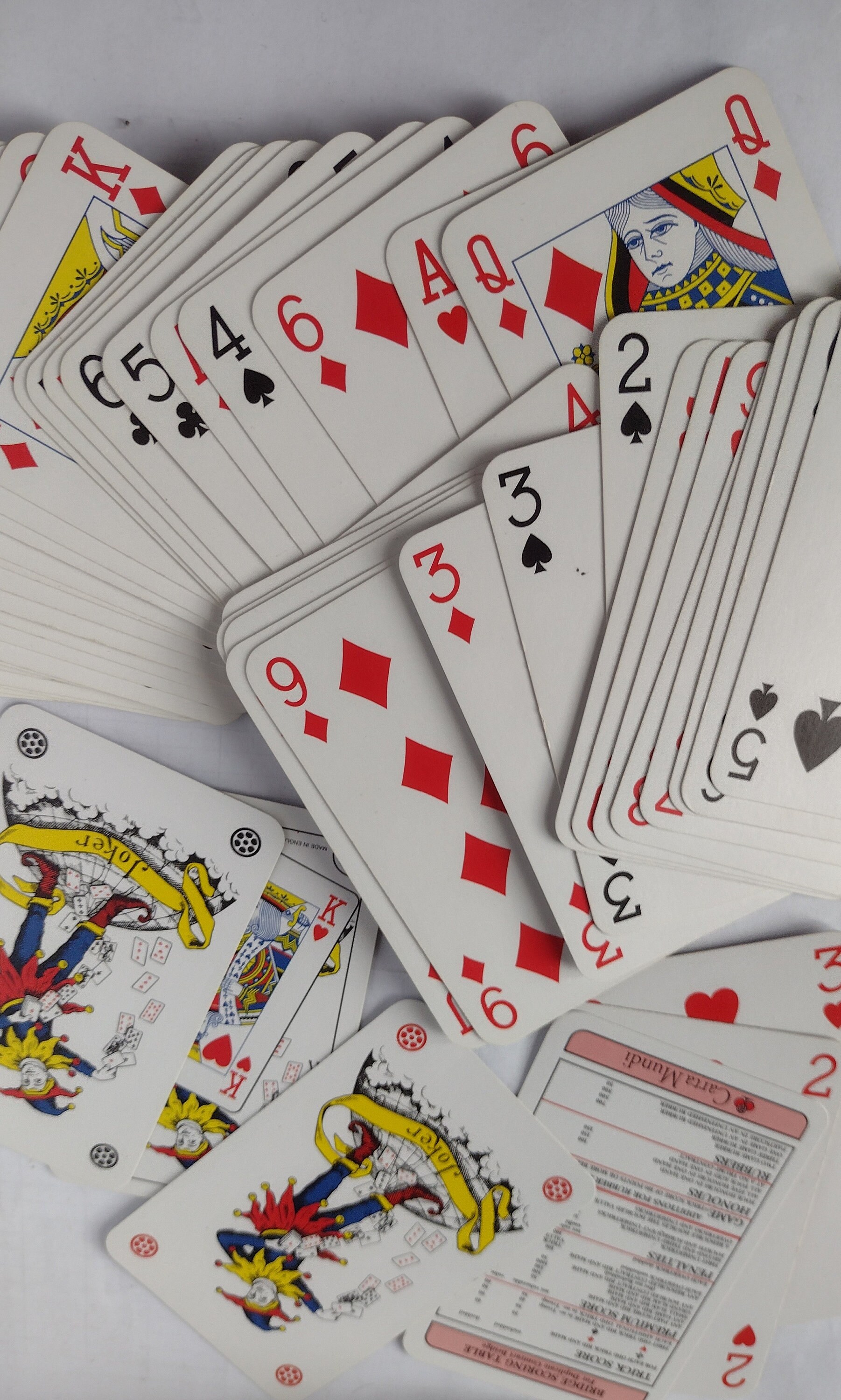 Carta Mundi Drager Safety Advertising Deck of Playing Cards. 56 Pcs ...