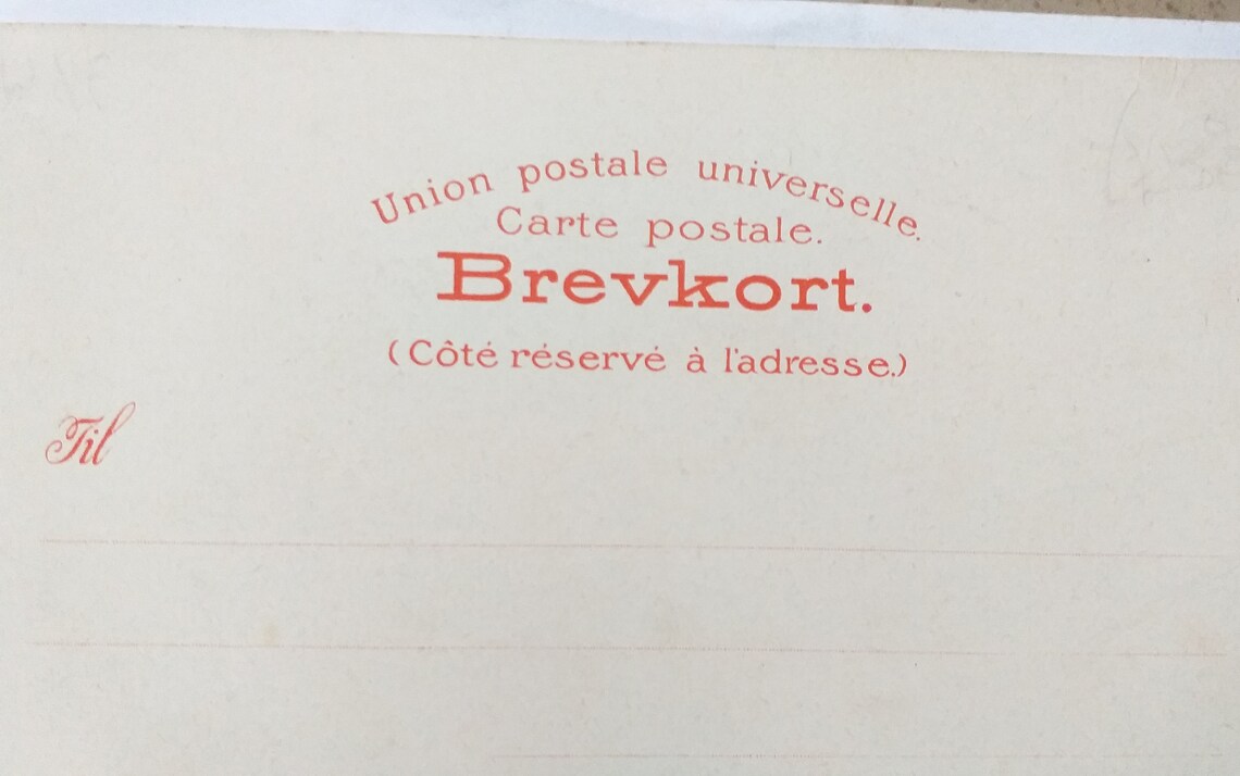 Set of 3 Norwegian Vintage Collectible Postcards Brevkort. Princess ...