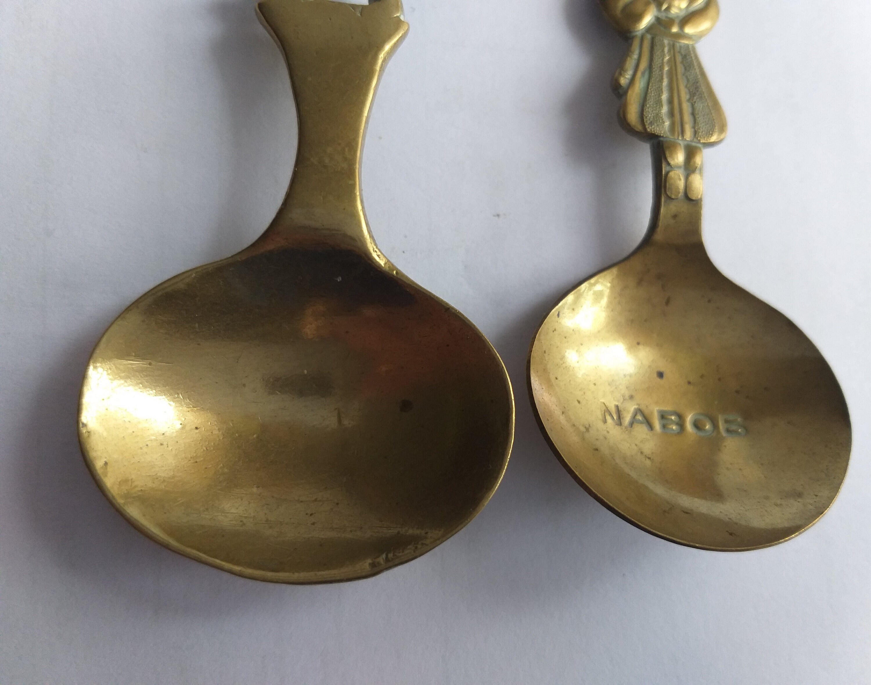 Nabob, Lion Indian Vintage Collectors Brass Spoons. Gift From India. Indian Gift. #139 - Etsy