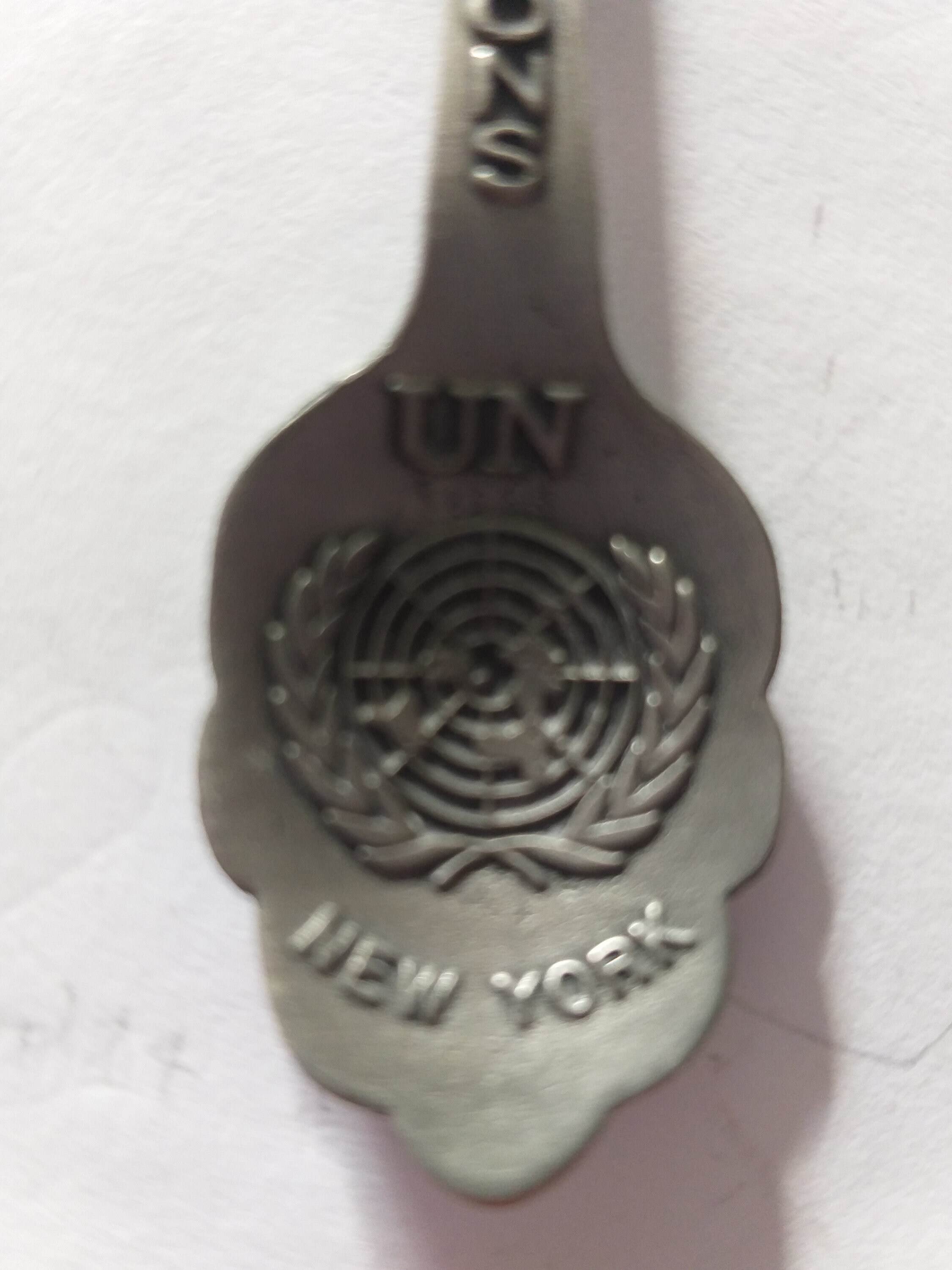 Union Nations UN Building New York Souvenir Commemorative 3D Vintage ...