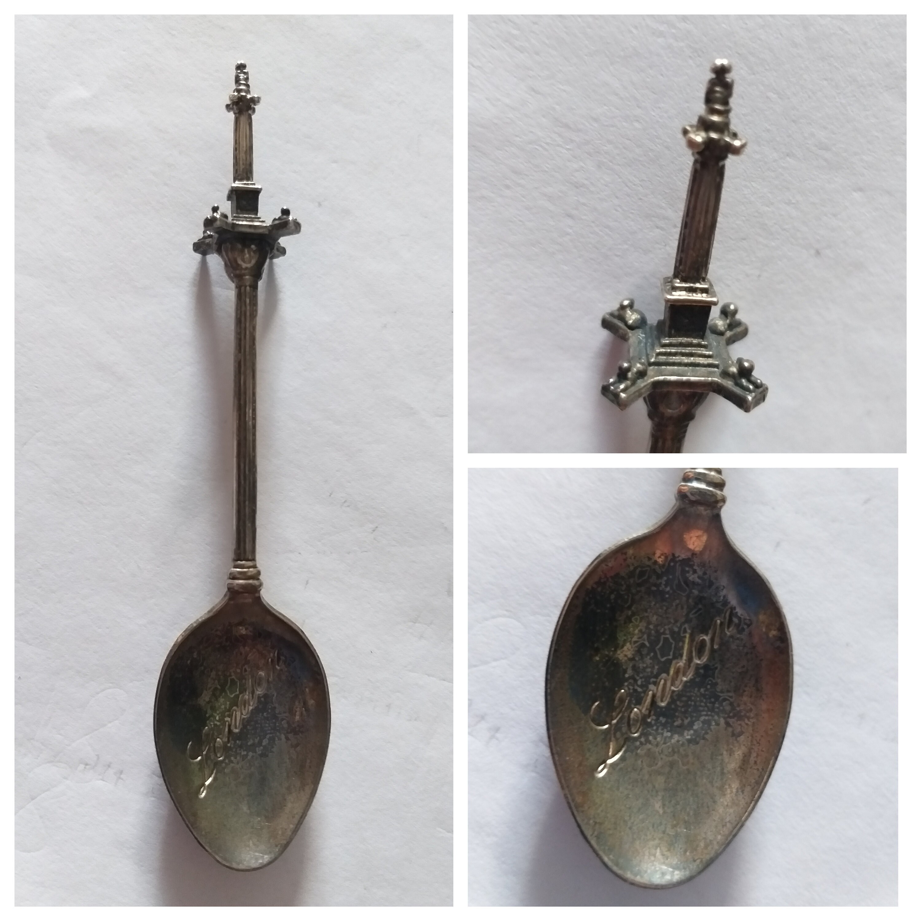 Nelson's Columntrafalgar Squarelondon Souvenir Commemorative Vintage ...