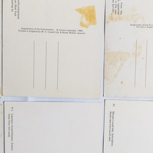 A Set of 11 Vintage British Postcards (unused) Featuring Landscape ...