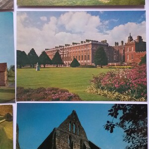 A Set of 11 Vintage British Postcards (unused) Featuring Landscape ...