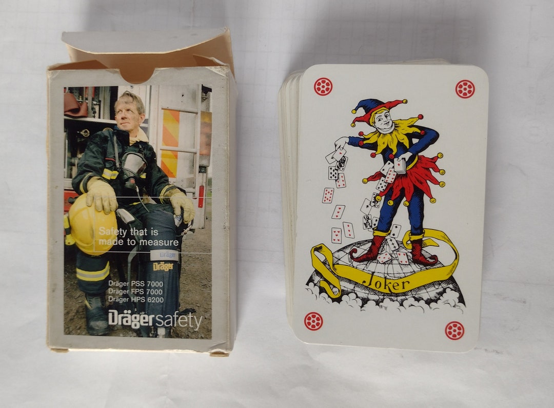Carta Mundi Drager Safety Advertising Deck of Playing Cards. 56 Pcs ...