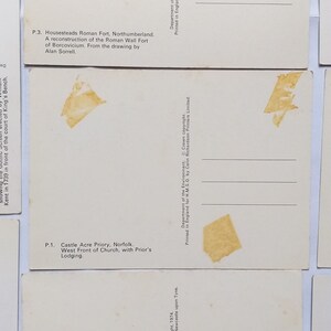 A Set of 11 Vintage British Postcards (unused) Featuring Landscape ...