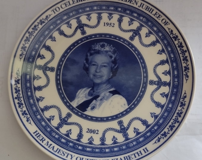 The Queen Elizabeth Display Plate, to Celebrate the Golden Jubilee ...