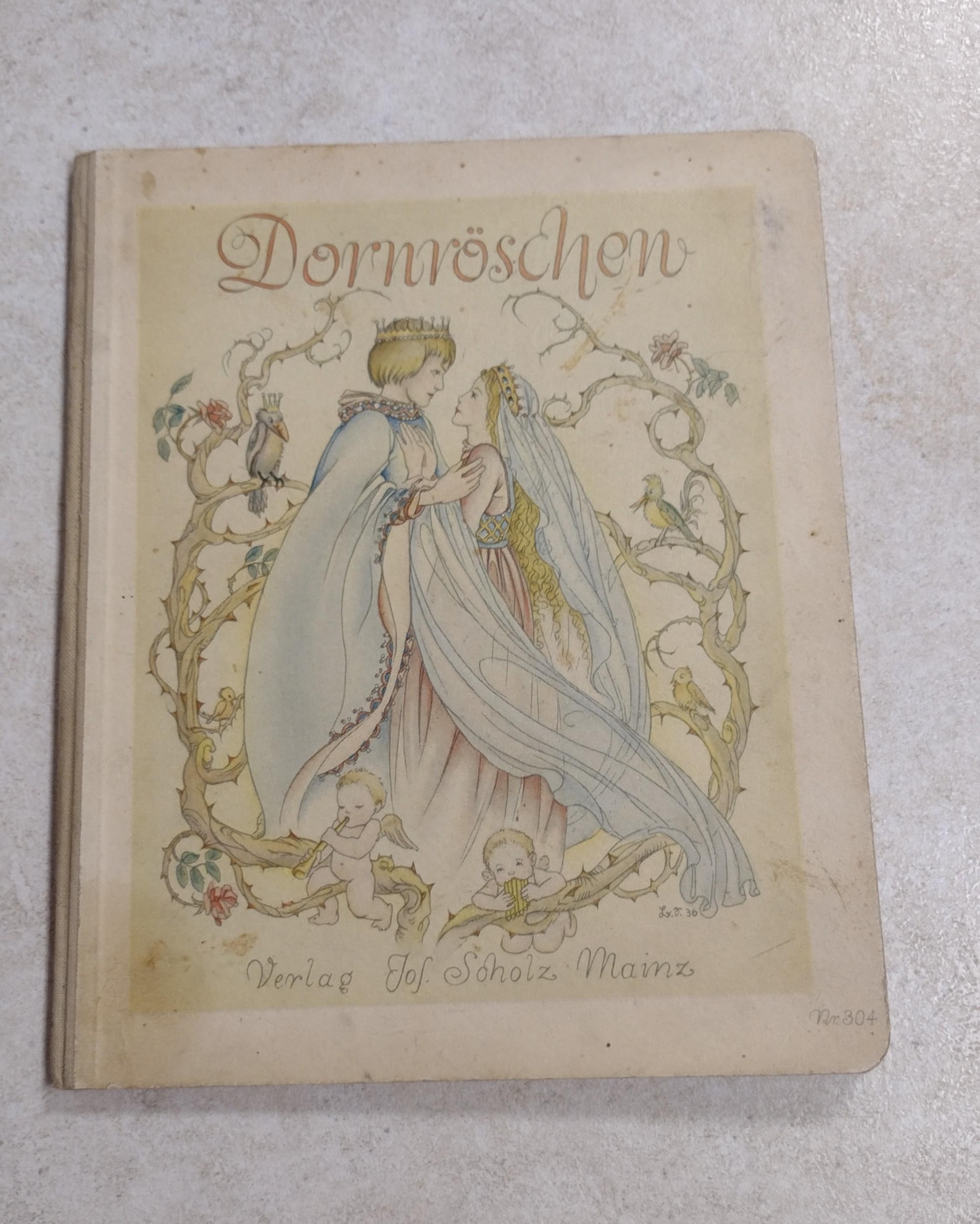 Dornröschen. Sleeping Beauty. A Fairy Tale Picture Book With Pictures ...