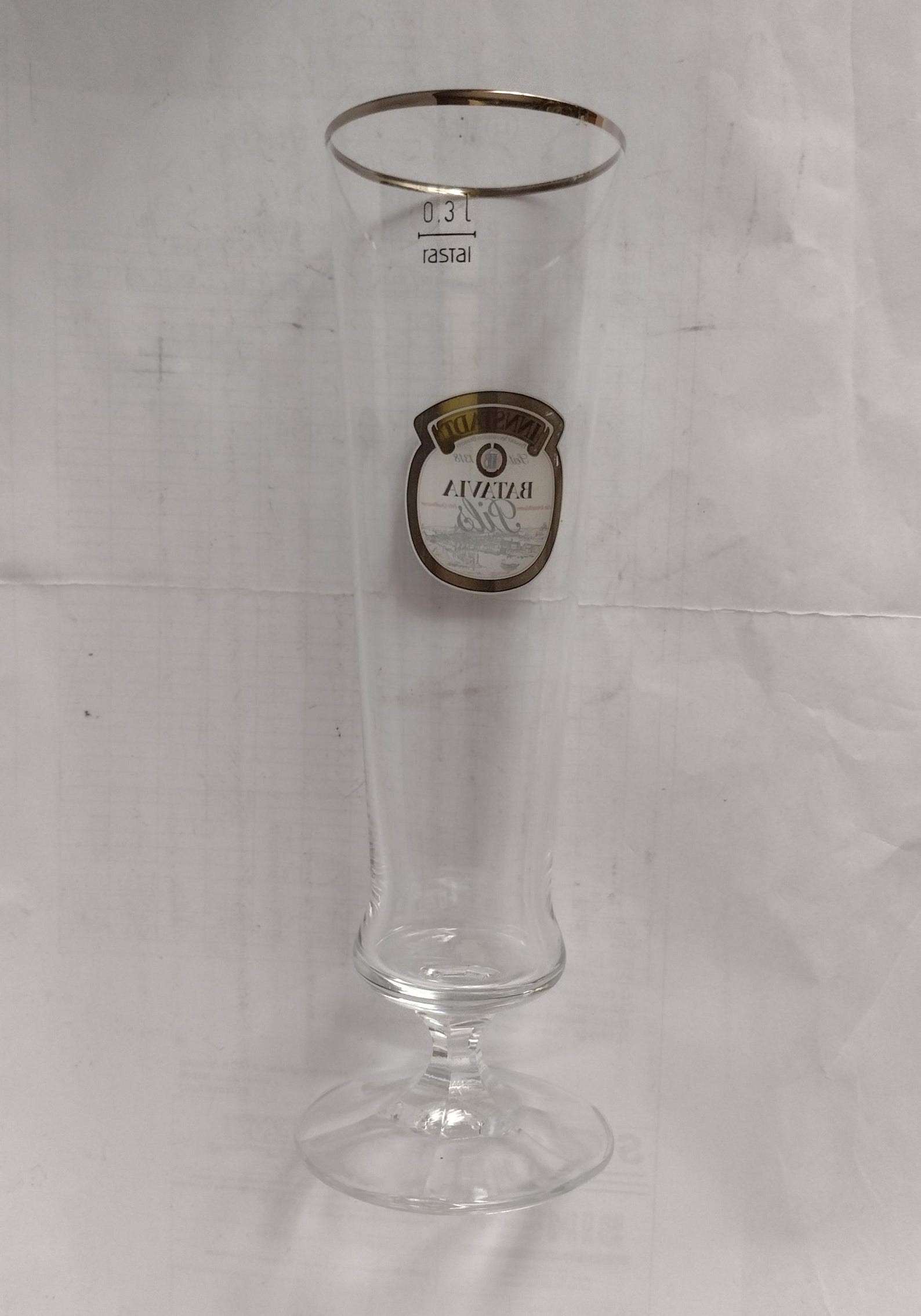 Innstadt Batavia Beer Glass 0.3l German Collectible Beer Glass With ...