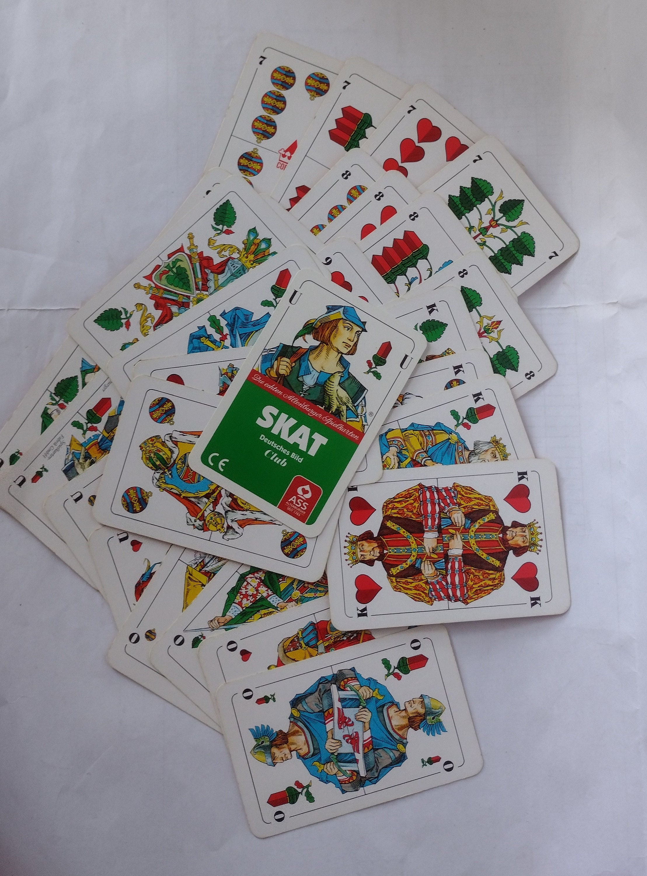 Deck of German Cards for Playing Scat 80s. - Etsy