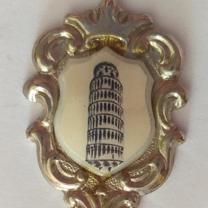 Leaning Tower of Pisa Souvenir Vintage Collectors Italian Spoon. Gift ...