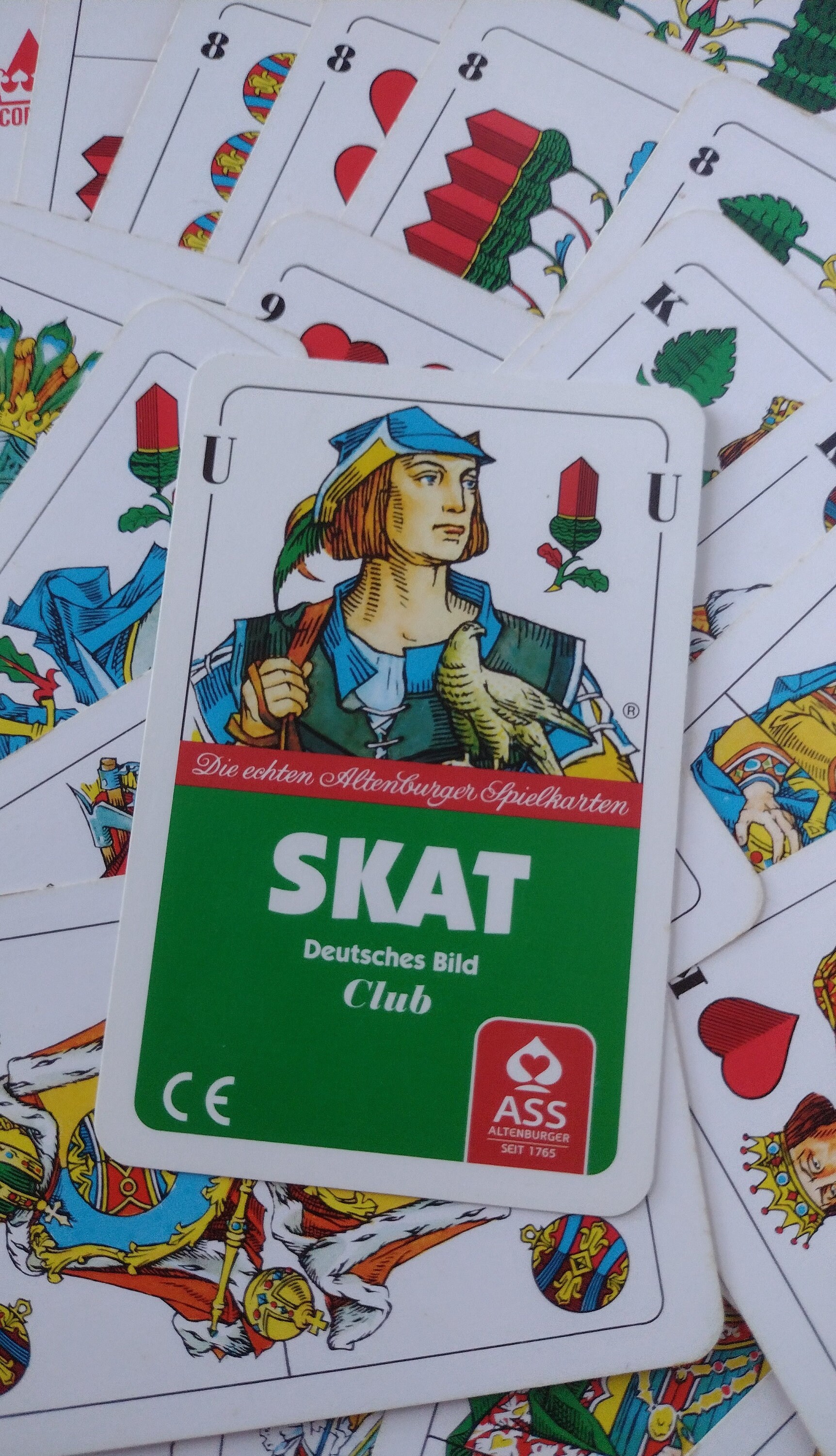 Deck of German Cards for Playing Scat 80s. - Etsy