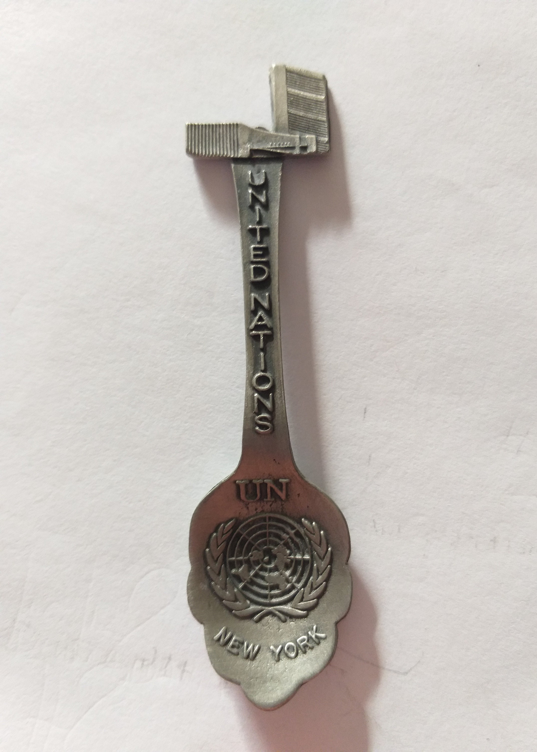 Union Nations UN Building New York Souvenir Commemorative 3D Vintage ...