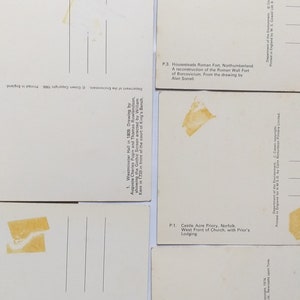 A Set of 11 Vintage British Postcards (unused) Featuring Landscape ...