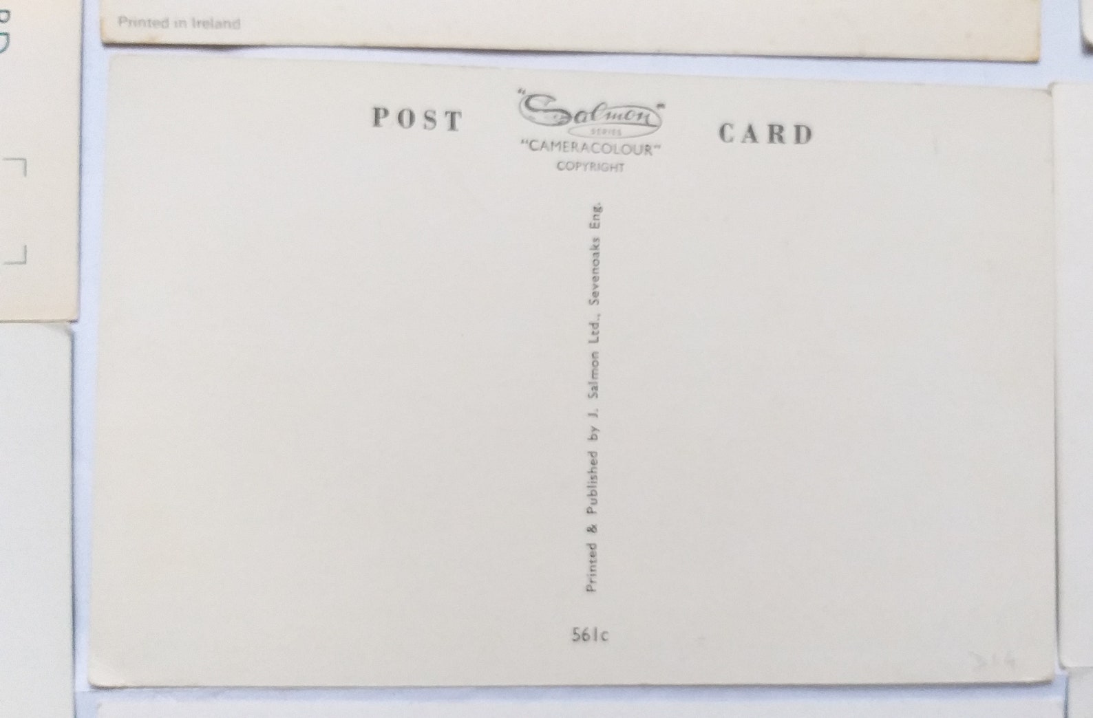 A Set of 8 Vintage British Postcards (unused) Featuring Landscape, View ...