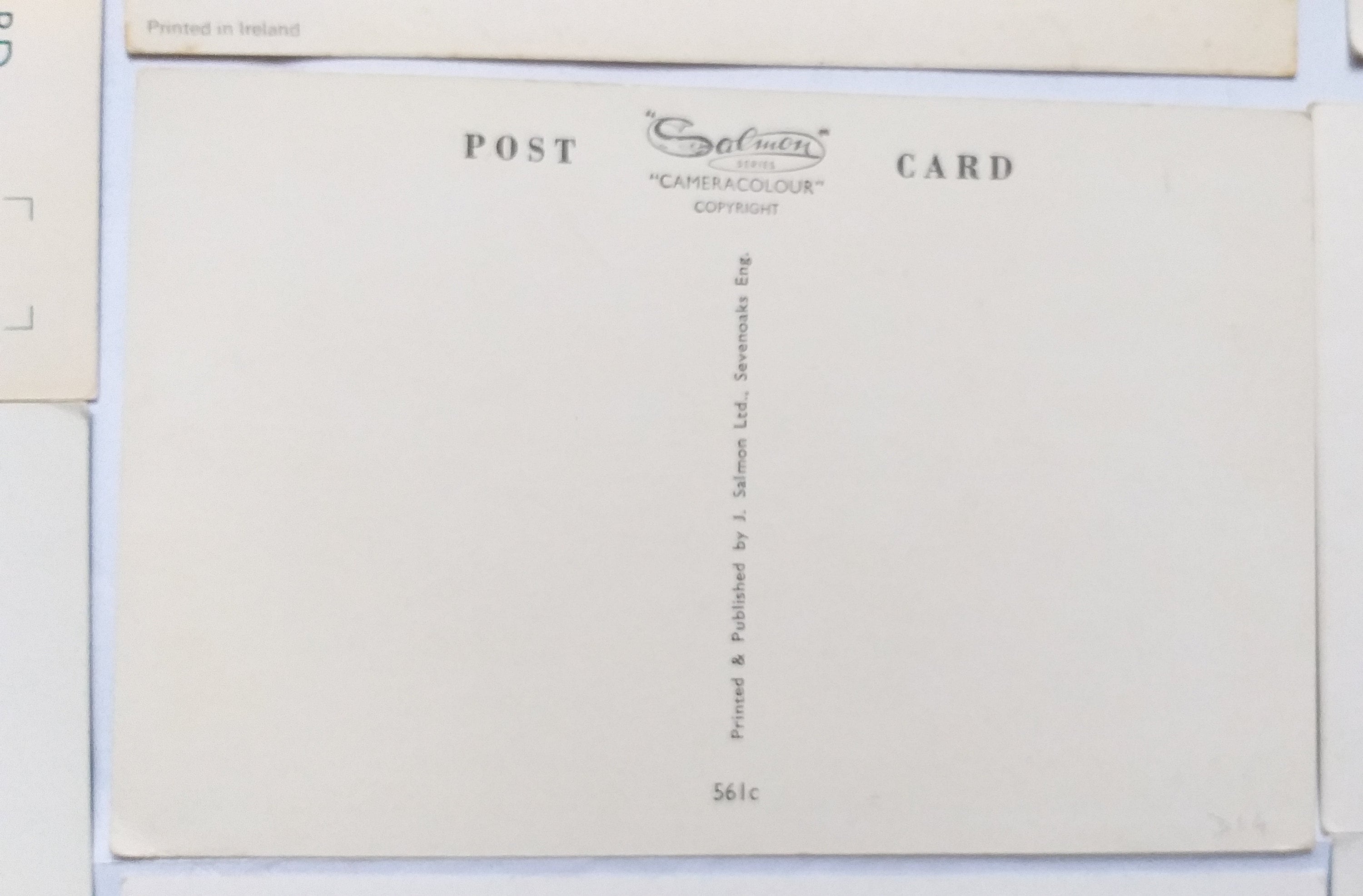 A Set of 8 Vintage British Postcards unused Featuring Landscape, View ...