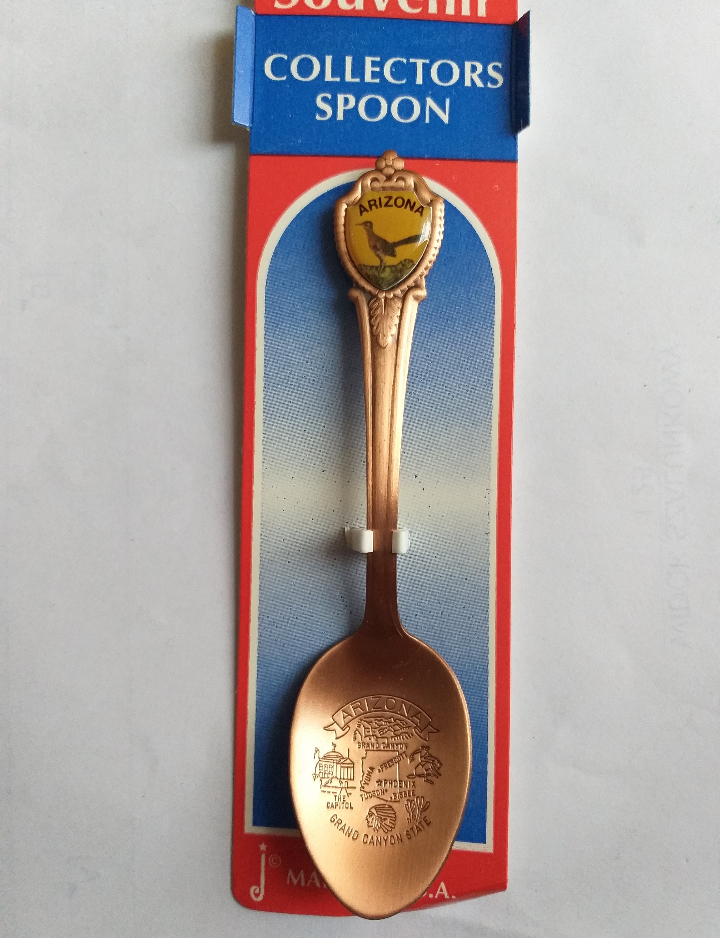 Arizona Copper Souvenir Vintage Collectible Spoon. Gift From - Etsy