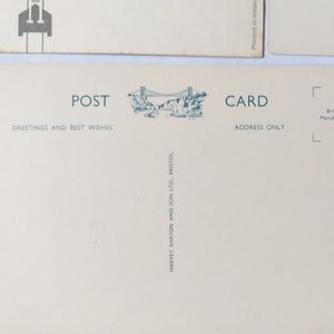 A Set of 8 Vintage British Postcards (unused) Featuring Landscape, View ...