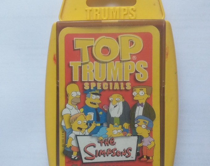 The Simpsons Classic Collection Vol 1 2005 Top Trumps Specials Moves ...