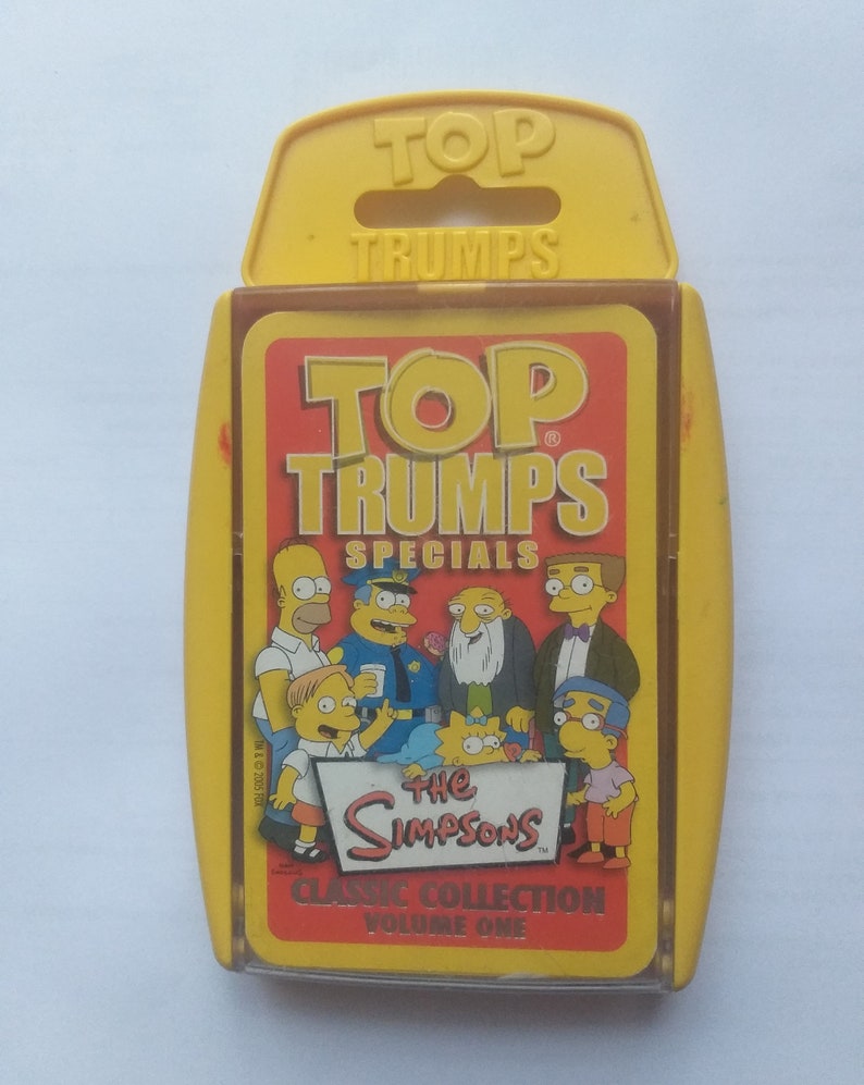 The Simpsons Classic Collection Vol 1 2005 Top Trumps Specials Moves ...