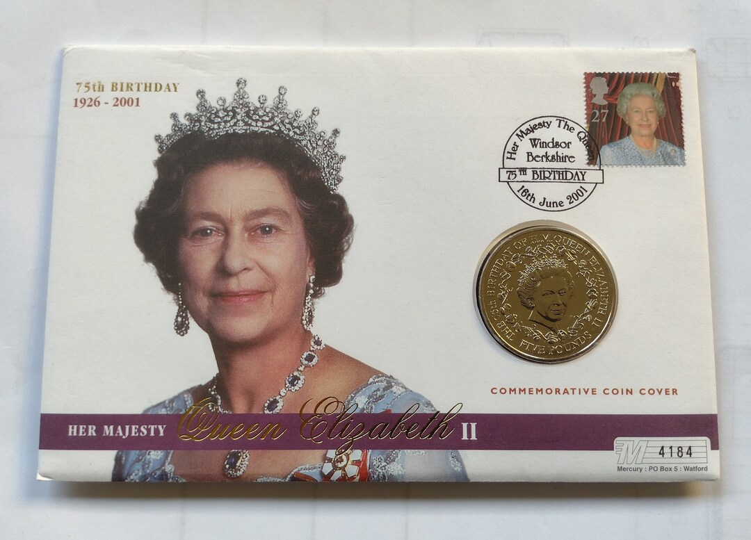 2001 Guernsey 5 Pounds Brilliant Uncirculated Coin to Commemorate the ...