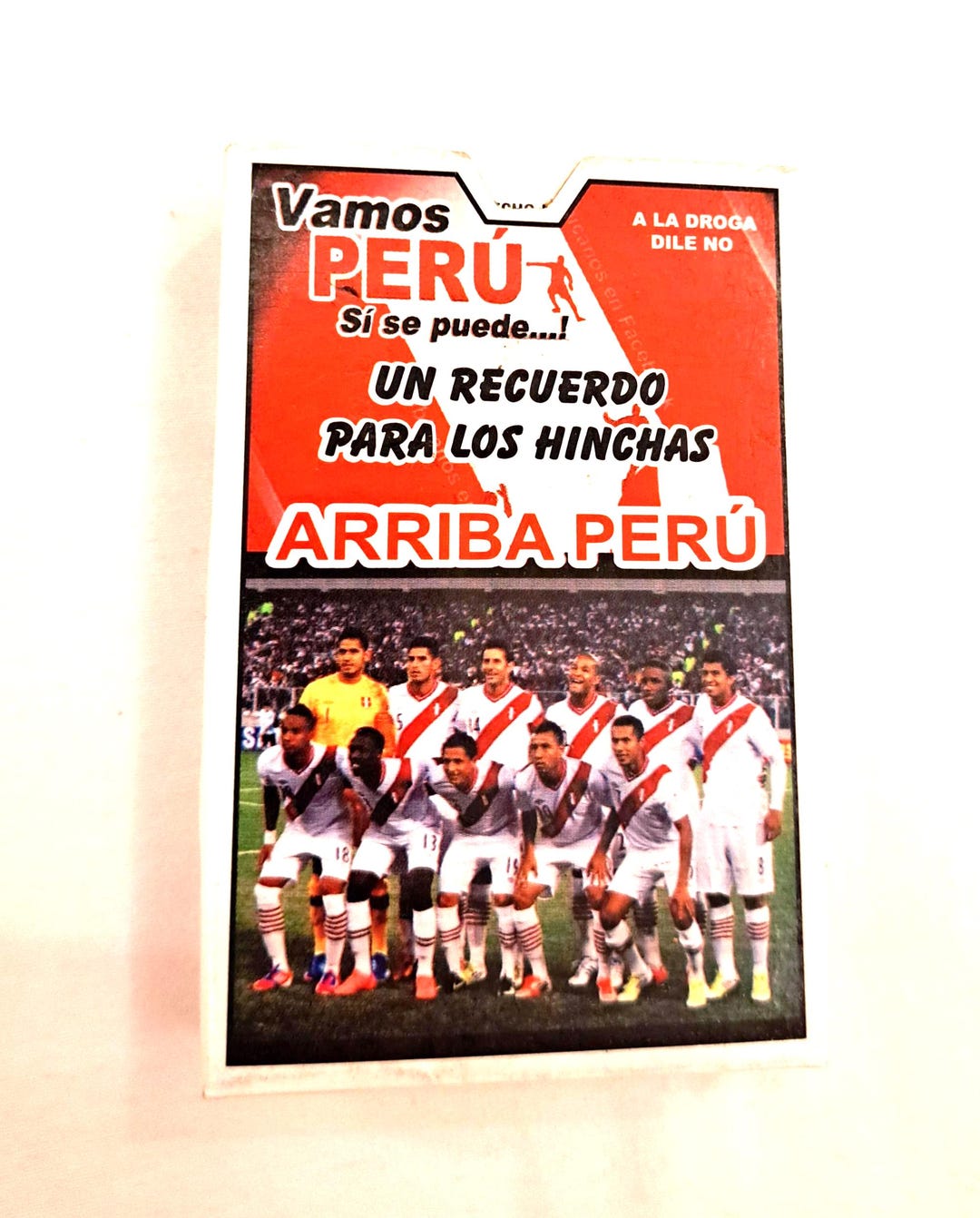 Peru Football Playing Cards A Memory for Fans. Illustrated Deck of ...