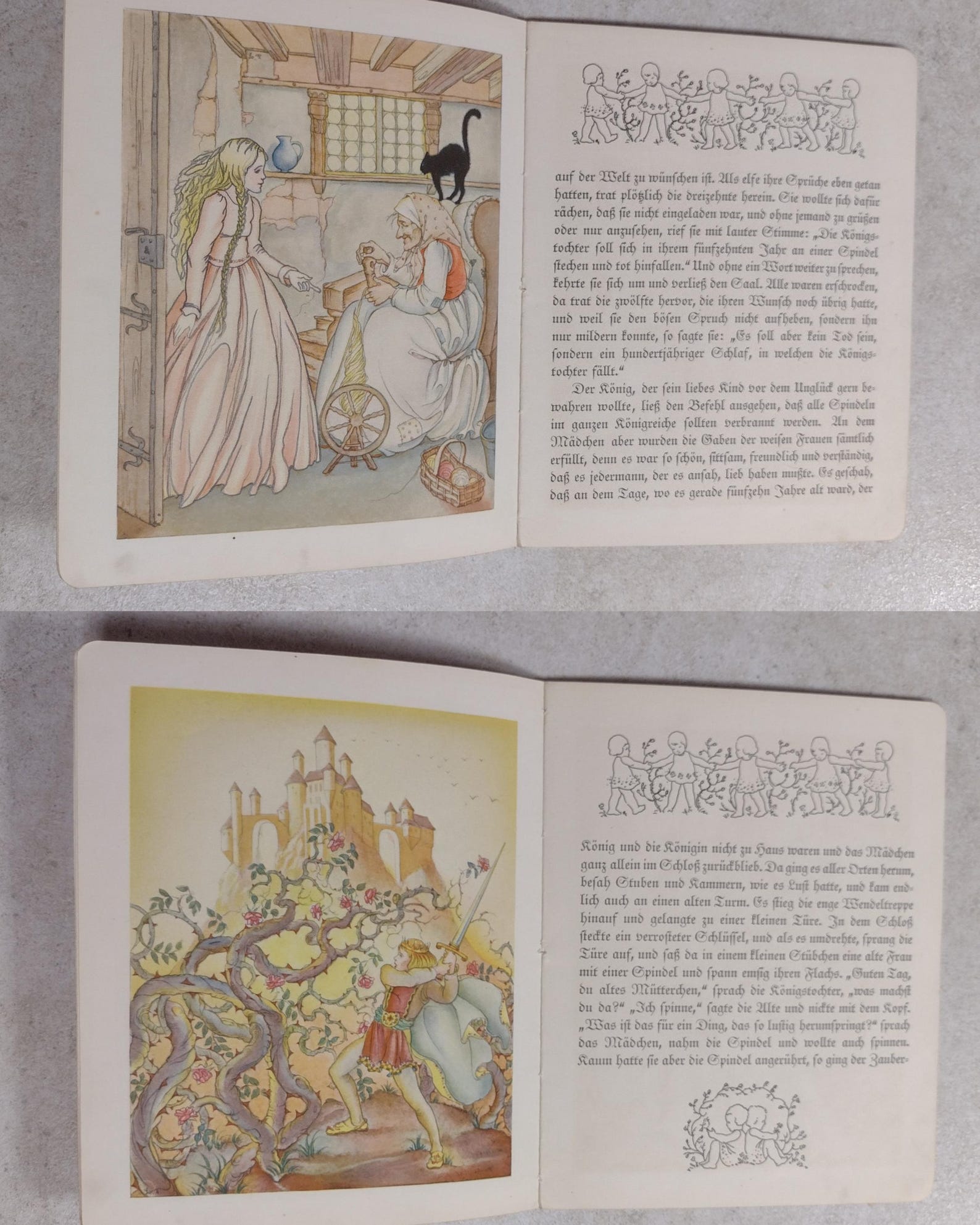 Dornröschen. Sleeping Beauty. A Fairy Tale Picture Book With Pictures ...