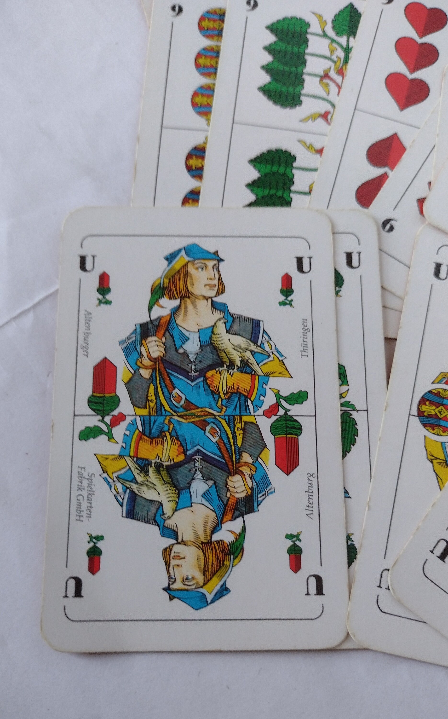 Deck of German Cards for Playing Scat 80s. - Etsy