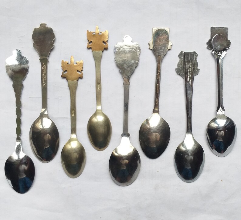 London coat of Arms, Shrewsbury, Folkestone, Baldock Vintage Souvenir ...