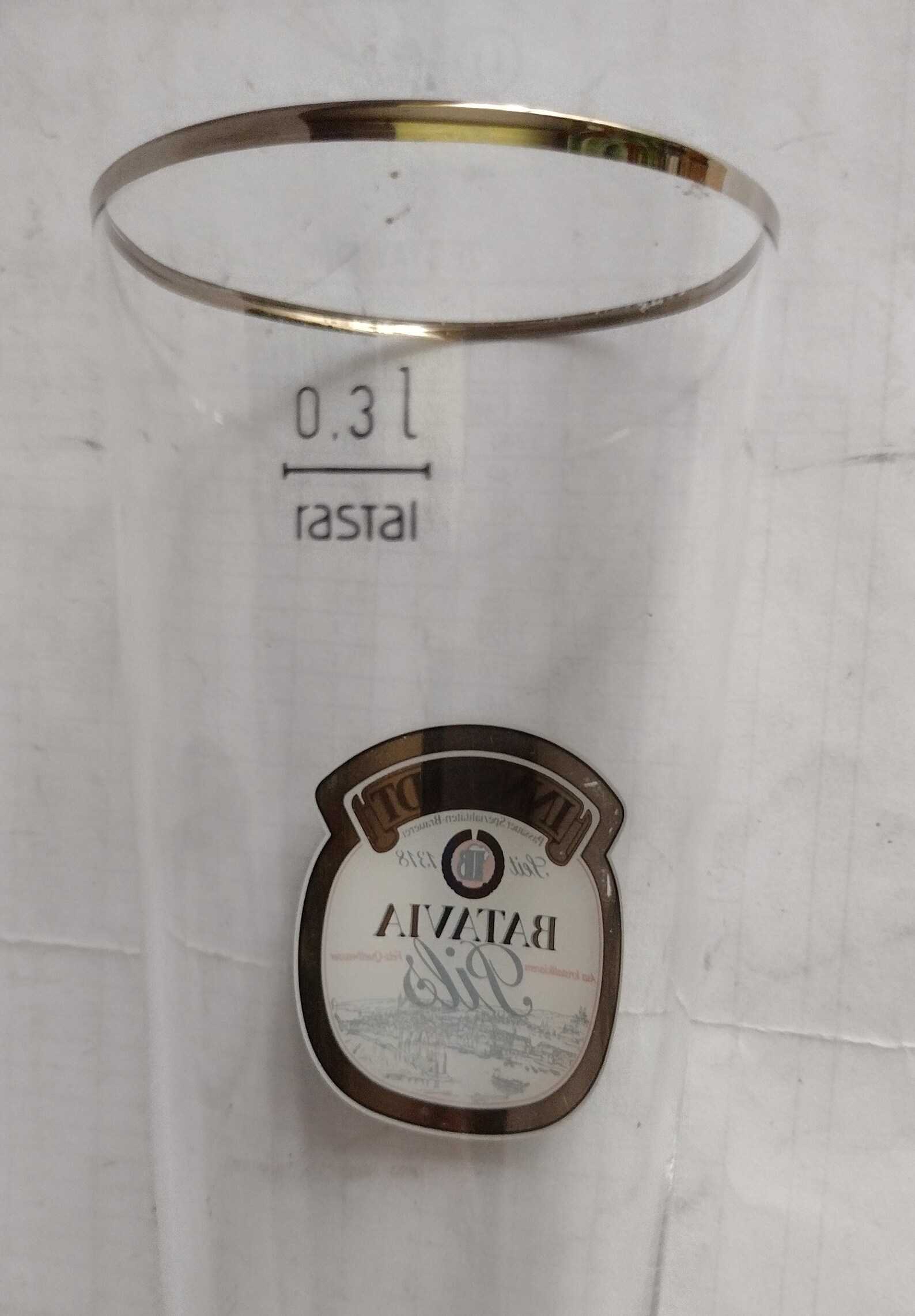 Innstadt Batavia Beer Glass 0.3l German Collectible Beer Glass With ...