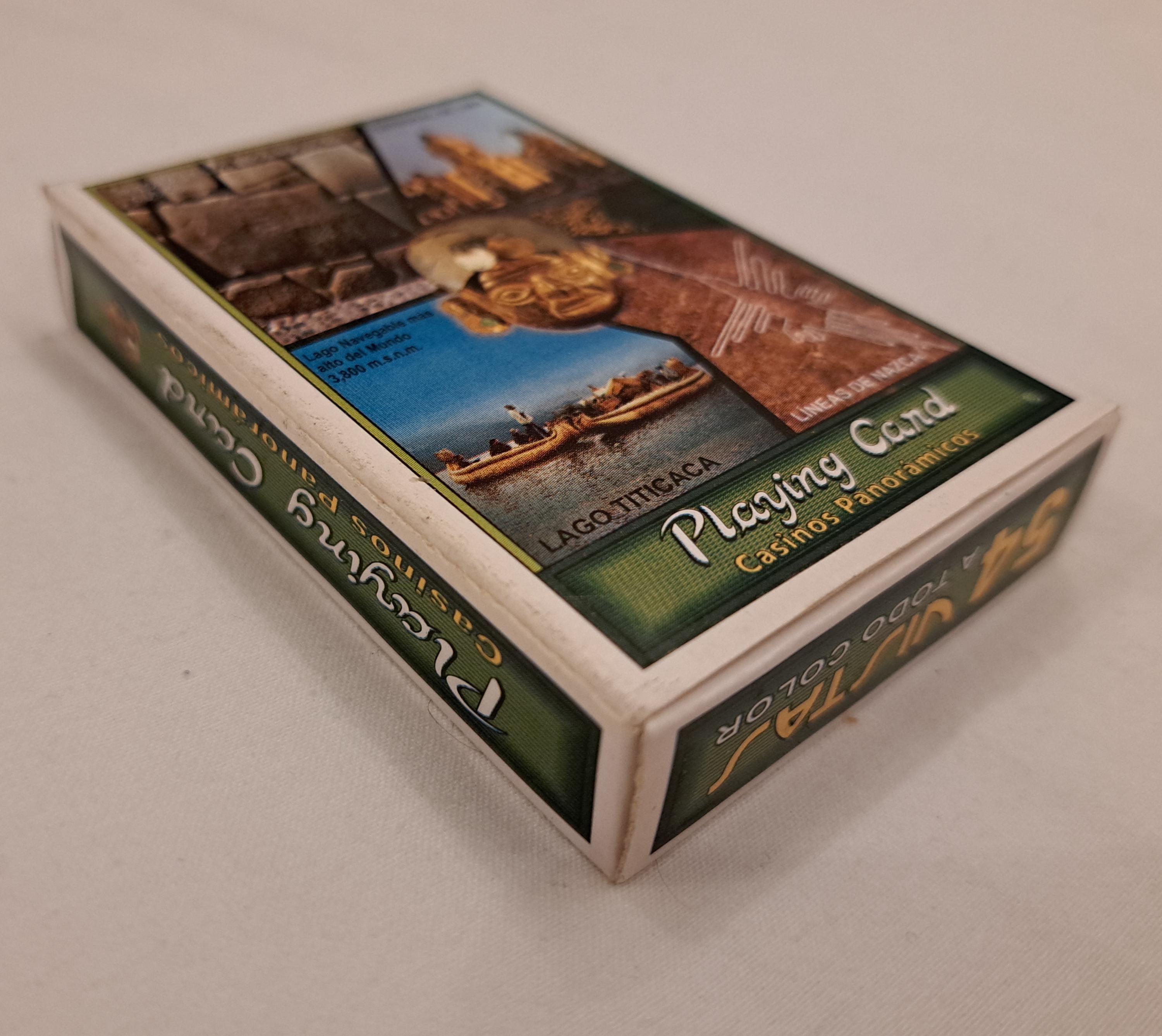 Machu Picchu A Deck of Illustrated Playing Cards Depicting the Sights ...